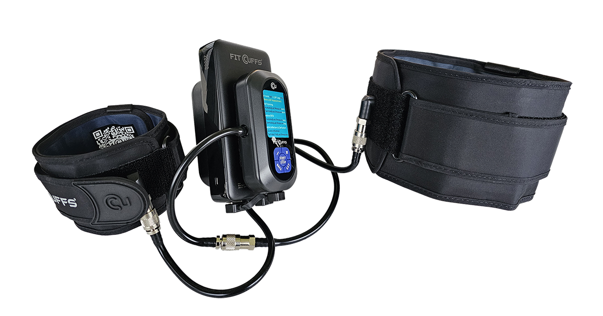 BFR Unit | Quick Inflation | Pressure Calibration Fit Cuffs | Fit Cuffs®